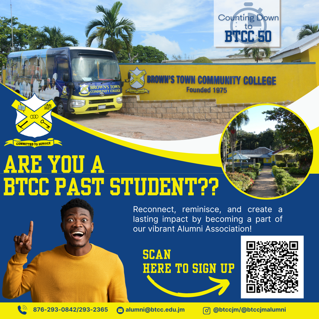 ALUMNI REGISTRATION - Brown's Town Community College (BTCC)